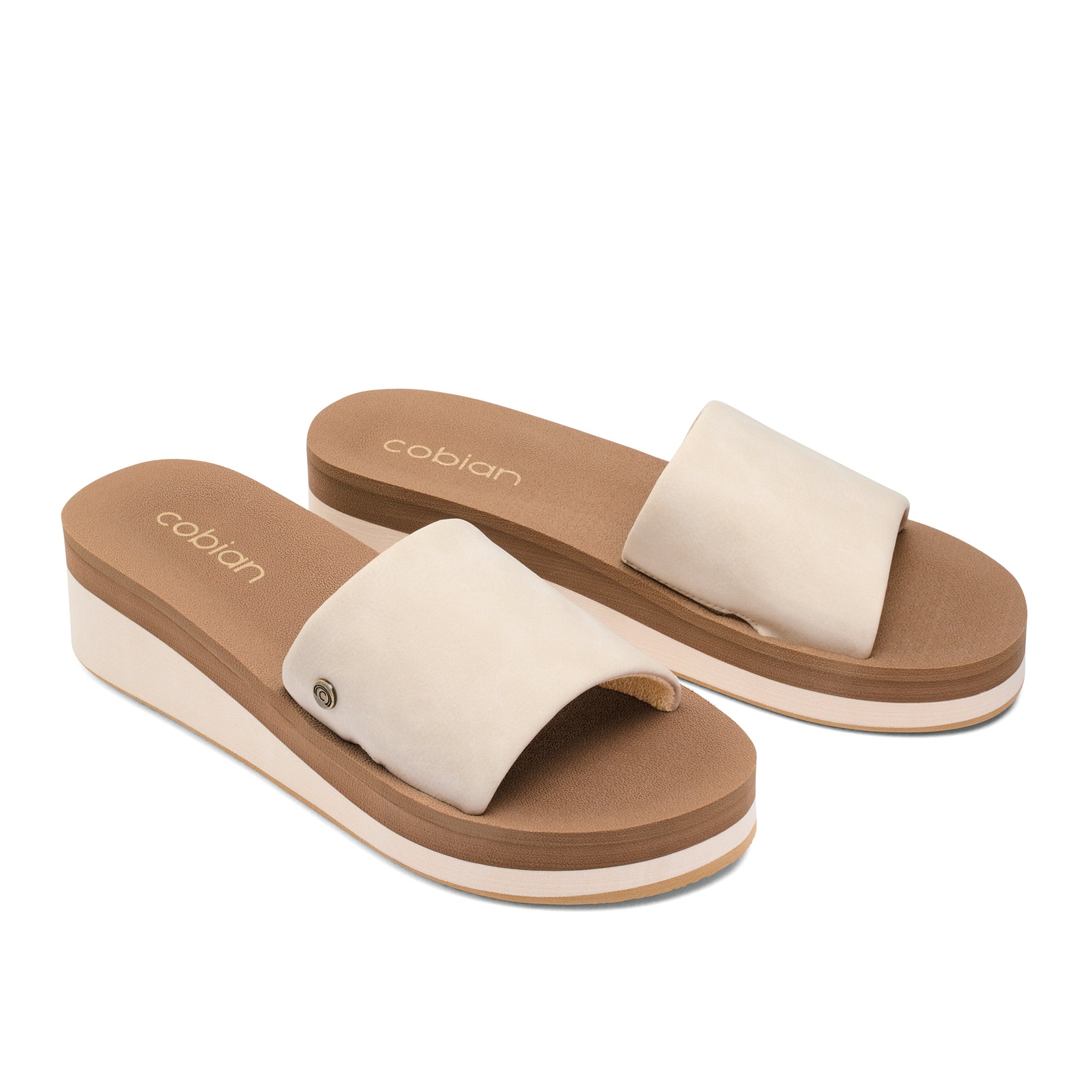 Seville Slide™ Mid Wedge Sandal for Women | Buy @ Cobian